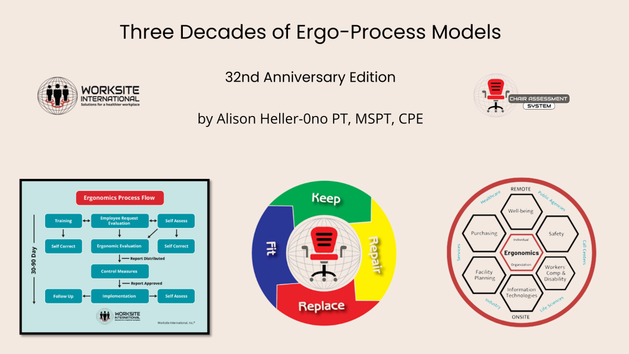 Three Decades of Ergo-Process Models
